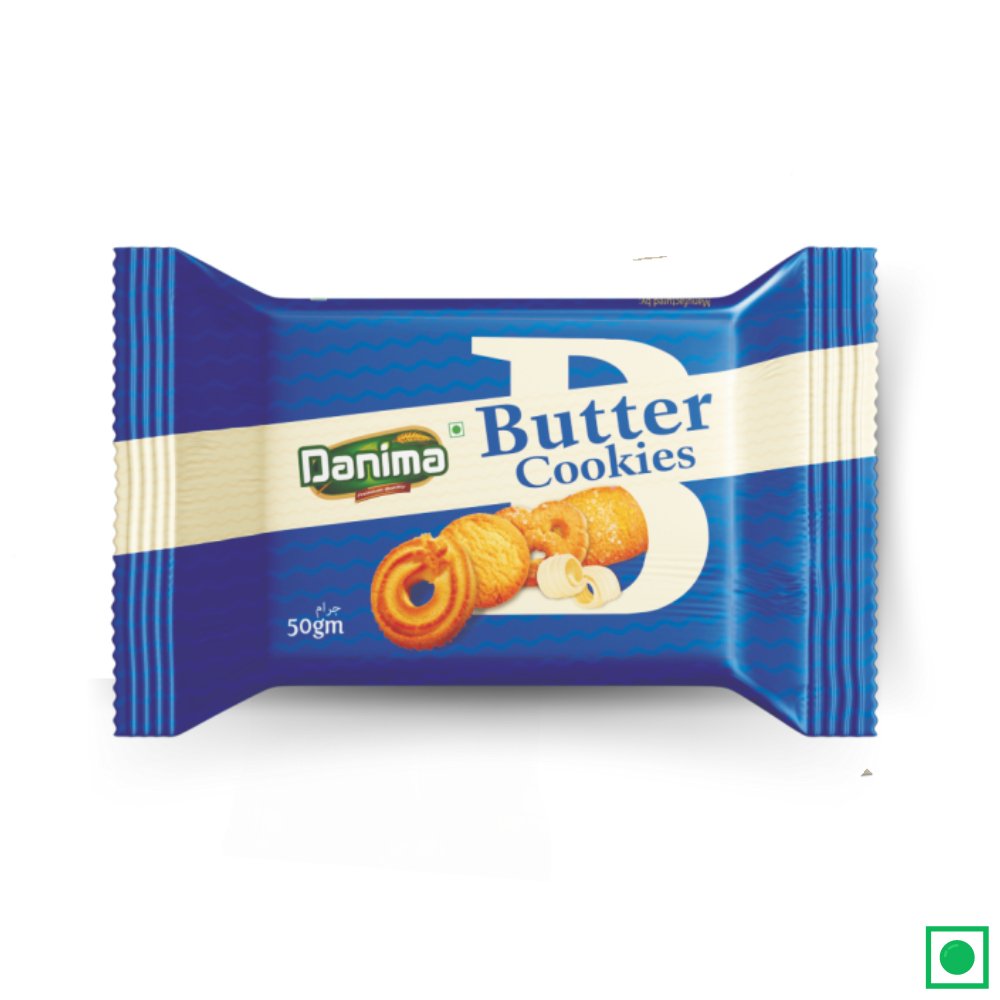 Butter Cookies Pillow Packet, 45g – Royal Import & Export
